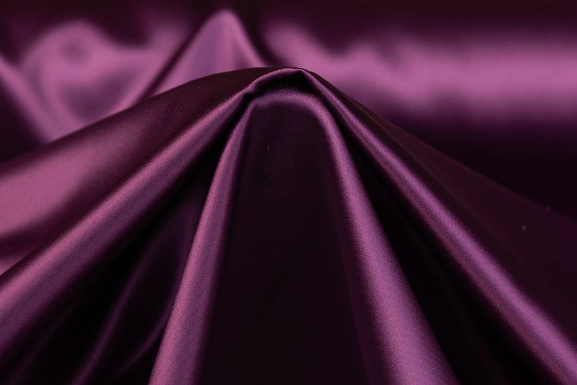 Luxe Italian Satin - Purple – Prime Fabrics