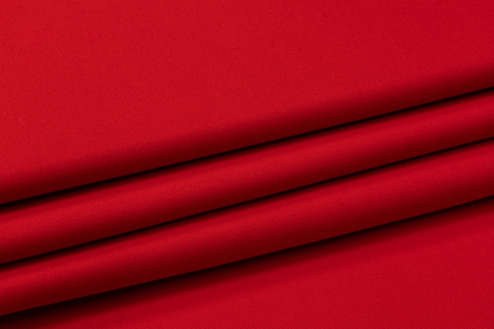 Double Faced Italian Wool Tricotine - Red – Prime Fabrics