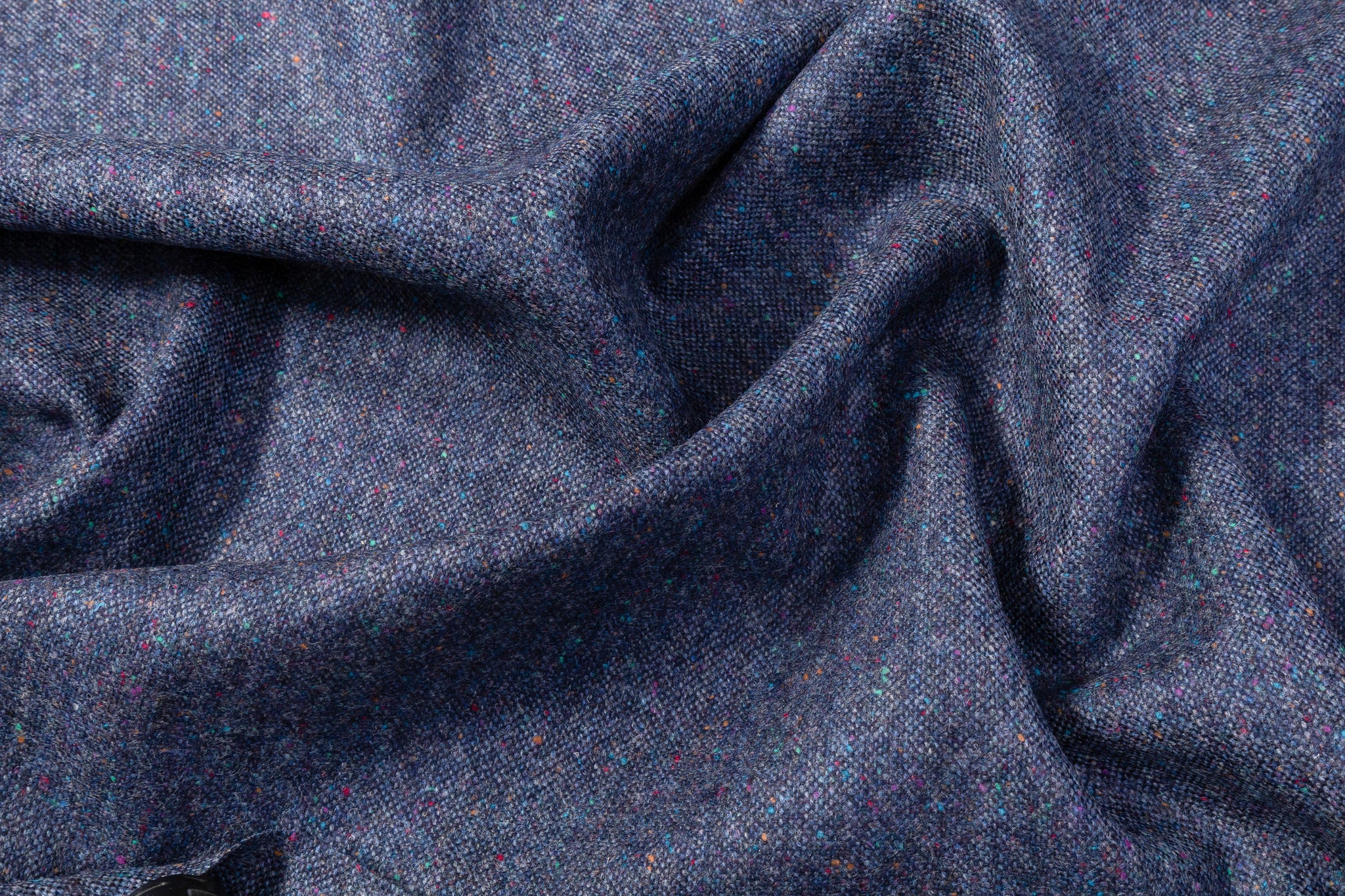Italian Wool Tweed Suiting - Blue – Prime Fabrics