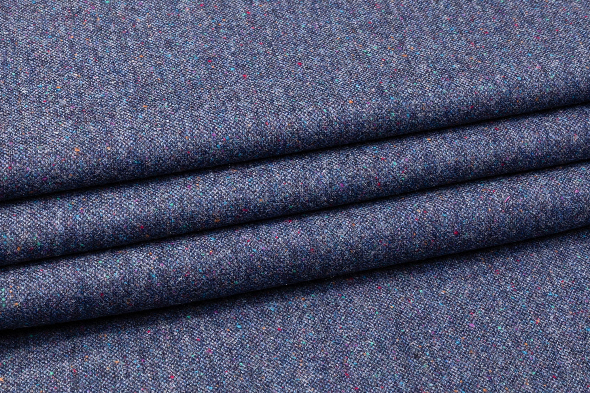 Italian Wool Tweed Suiting - Blue – Prime Fabrics