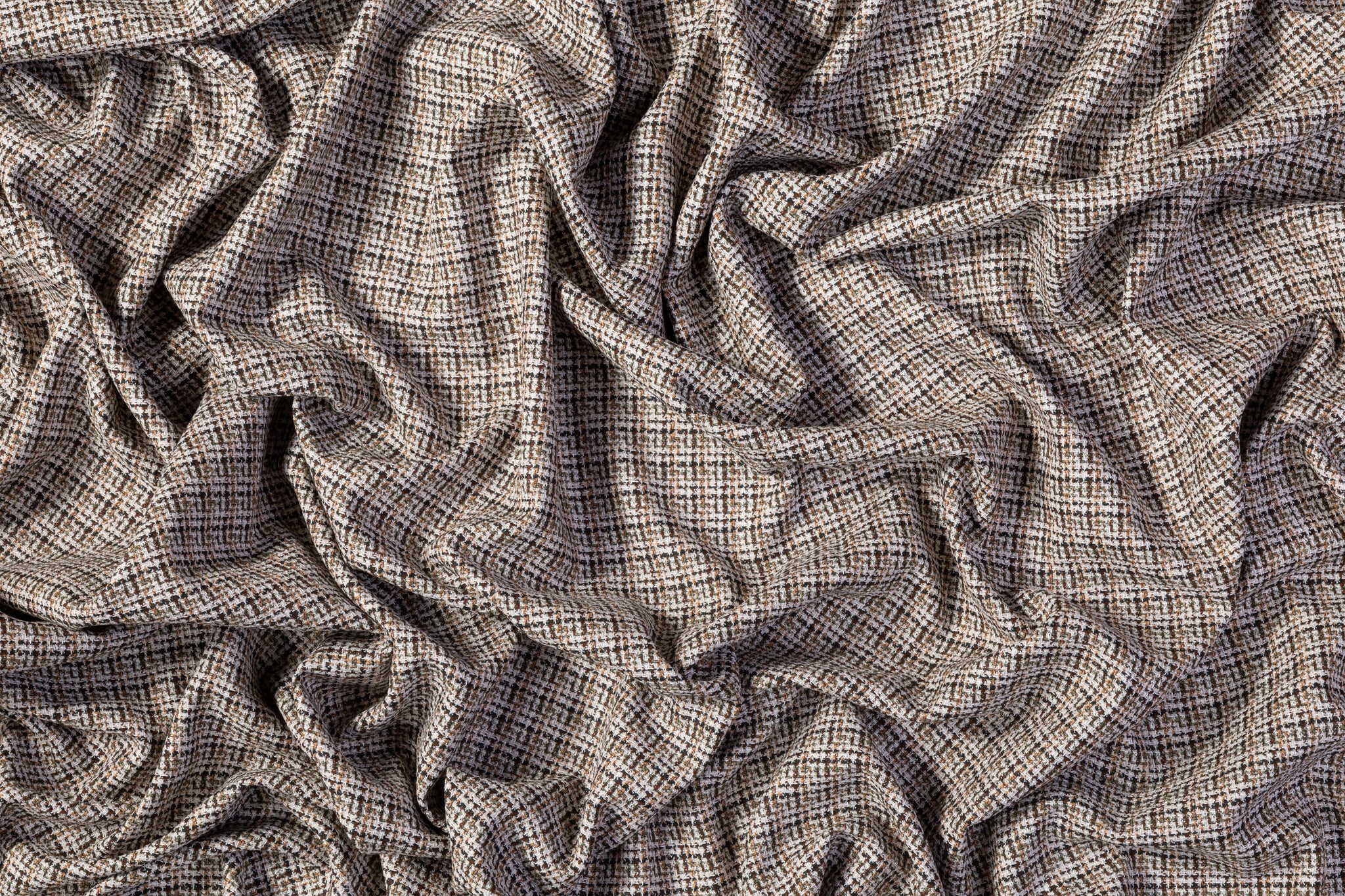 Loro Piana - Italian Silk Wool Cotton Tweed Suiting - Brown / Green ...