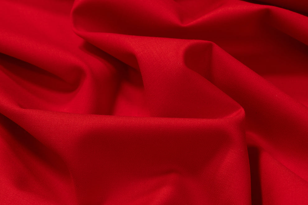 Cerruti - Super 150s Italian Wool Suiting - Red – Prime Fabrics