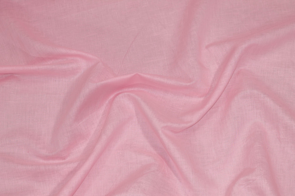 Pink Solid Linen