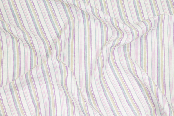 Multicolor Striped Linen